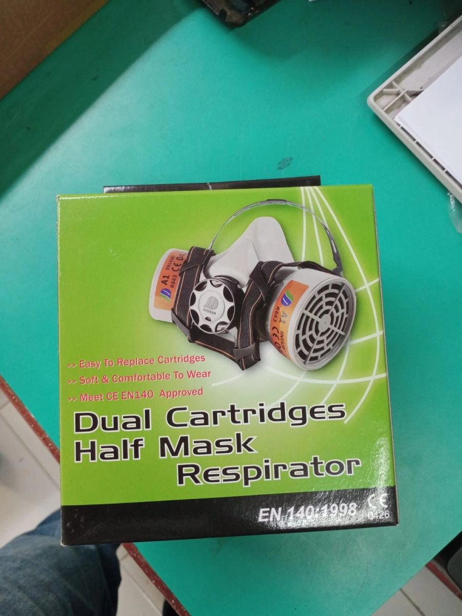 Dual Cartridges Half Mask Respirator - SprayFine