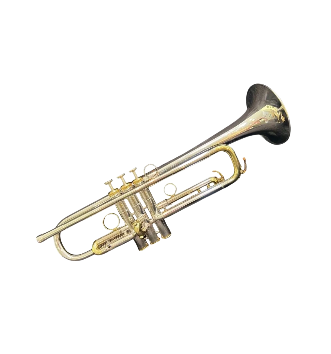 Geneva Cardinal Trumpet. Silver Plate