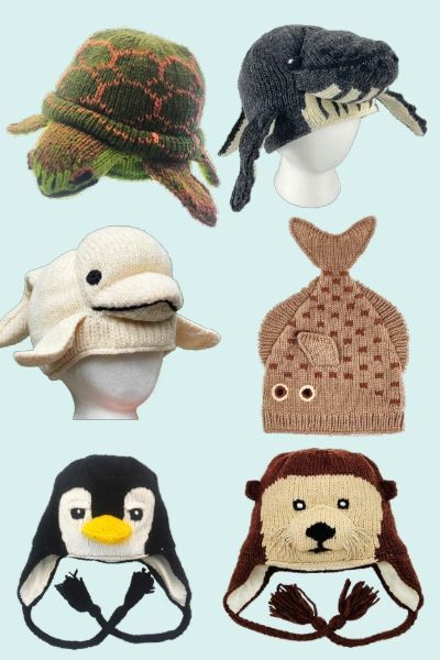 Handcrafted Sea Creature Hats