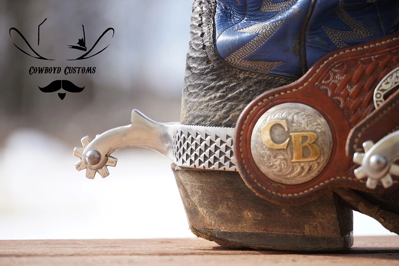 Custom Rasp Spurs - Cowboyd Customs
