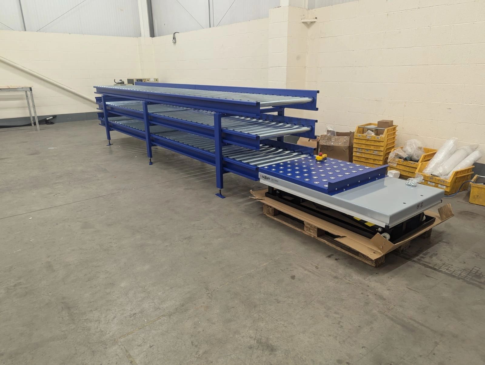 Three Tier Heavy-Duty Conveyor