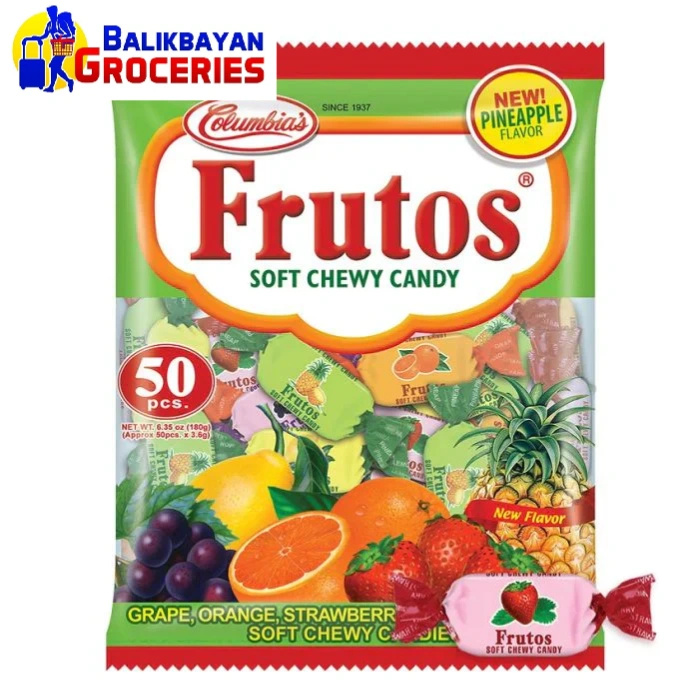 FRUTOS SOFT CHEWY CANDY 50pcs