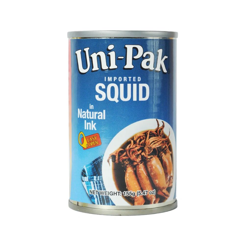 UNIPAK SQUID IN NATURAL OIL 155G