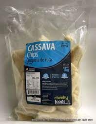 Cheeky Foods Cassava Chips Croqueta De Yuca 1kg