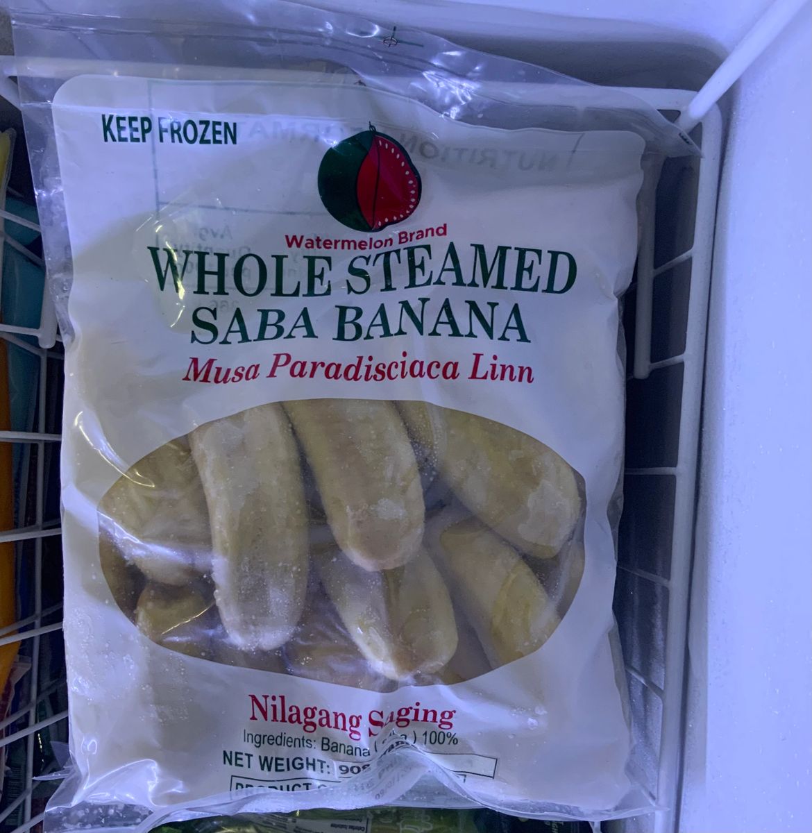 WMPS WHOLE STEAMED SABA BANANA 908G