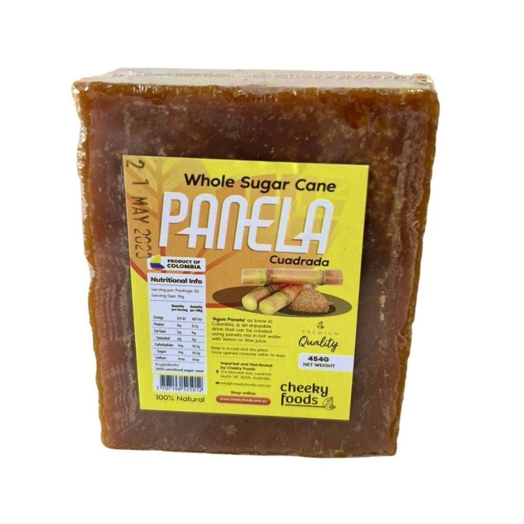 Cheeky Foods Panela Cuadrada Whole Sugar Cane 454g