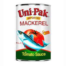 UNIPAK MACKEREL IN TOMATO SAUCE 155G