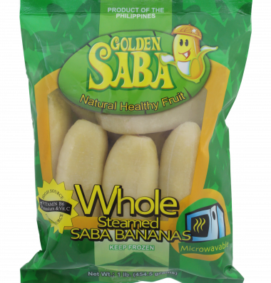GOLDEN SABA WHOLE BANANA 454G