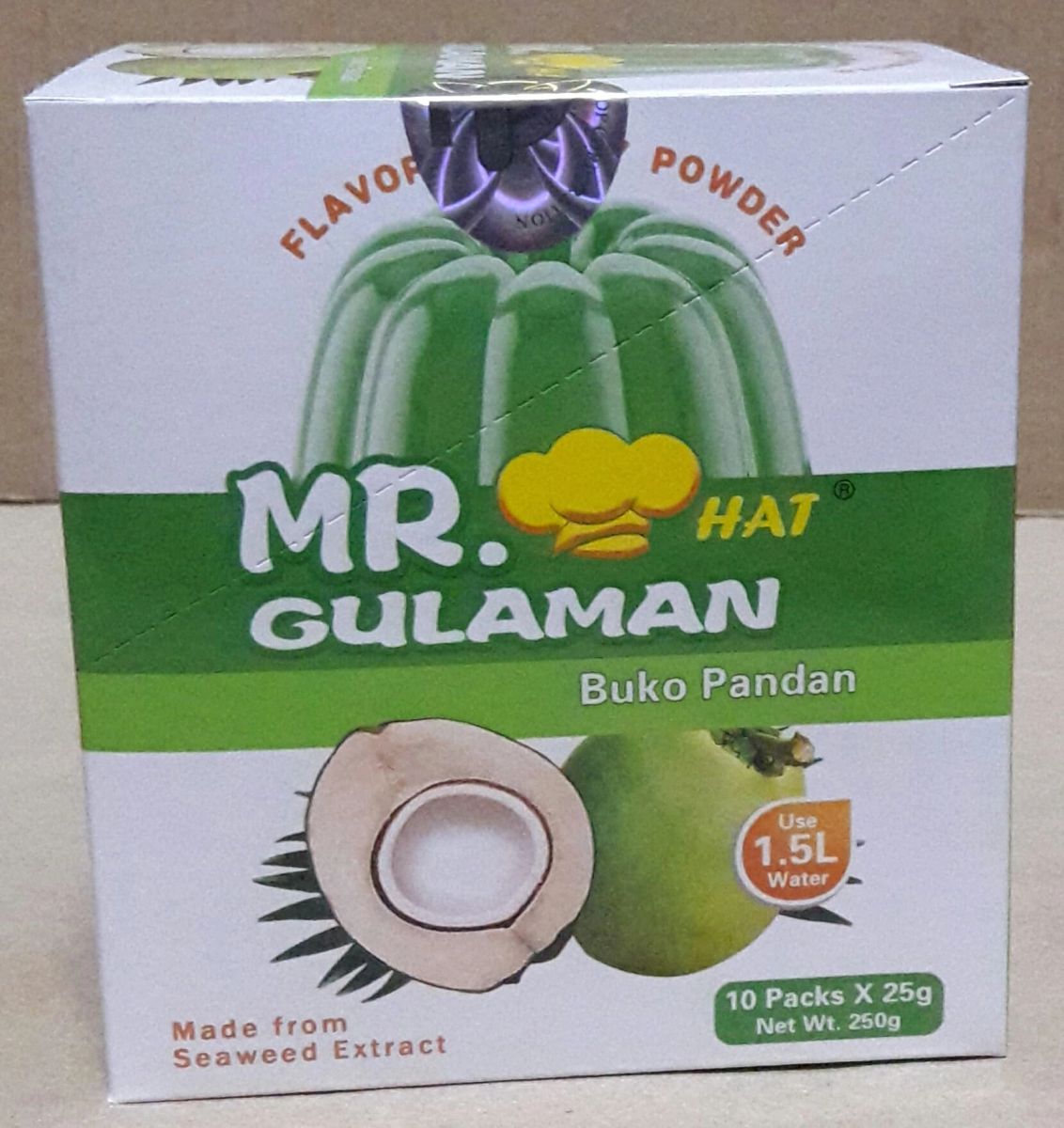 Mr Gulaman Buko Pandan 10x25g