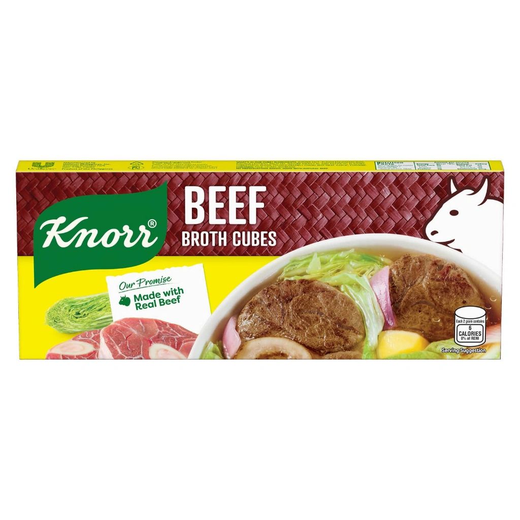 KNORR BEEF CUBES 120G