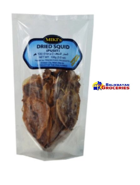 MIKI'S DRIED FISH PUSIT 100G