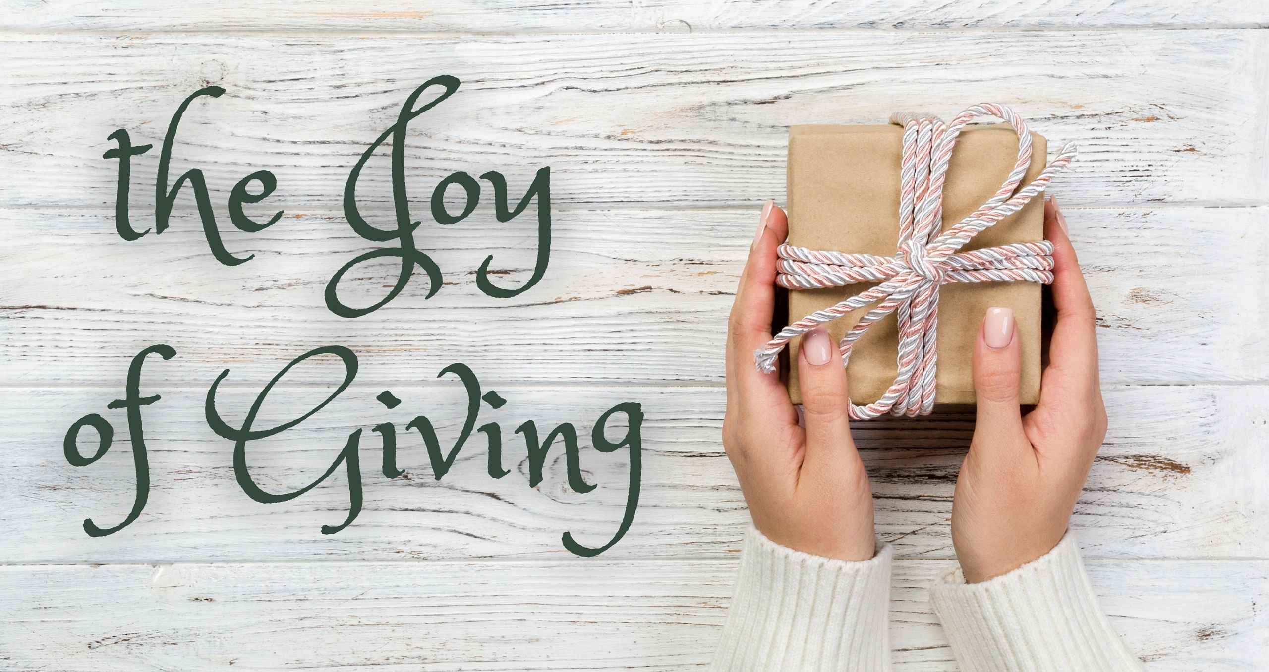 The Joy of Giving