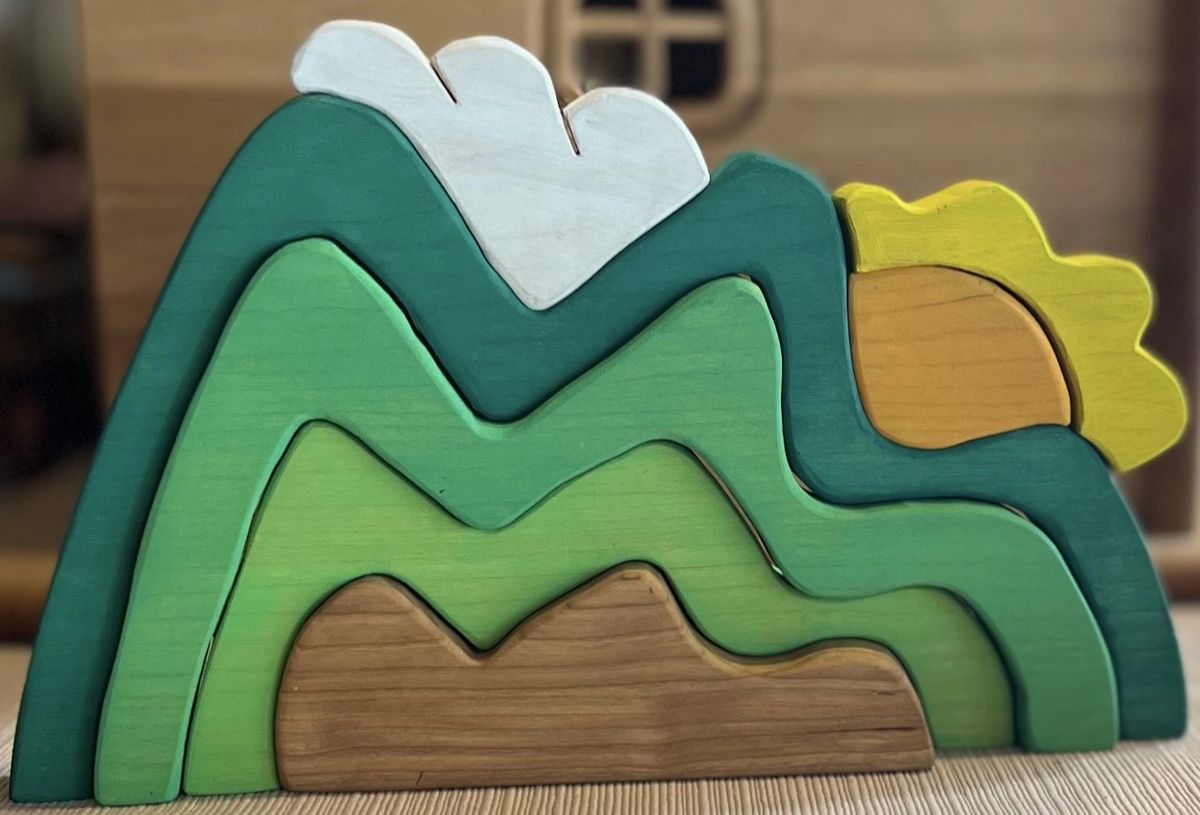 Mountain Stacking Puzzle