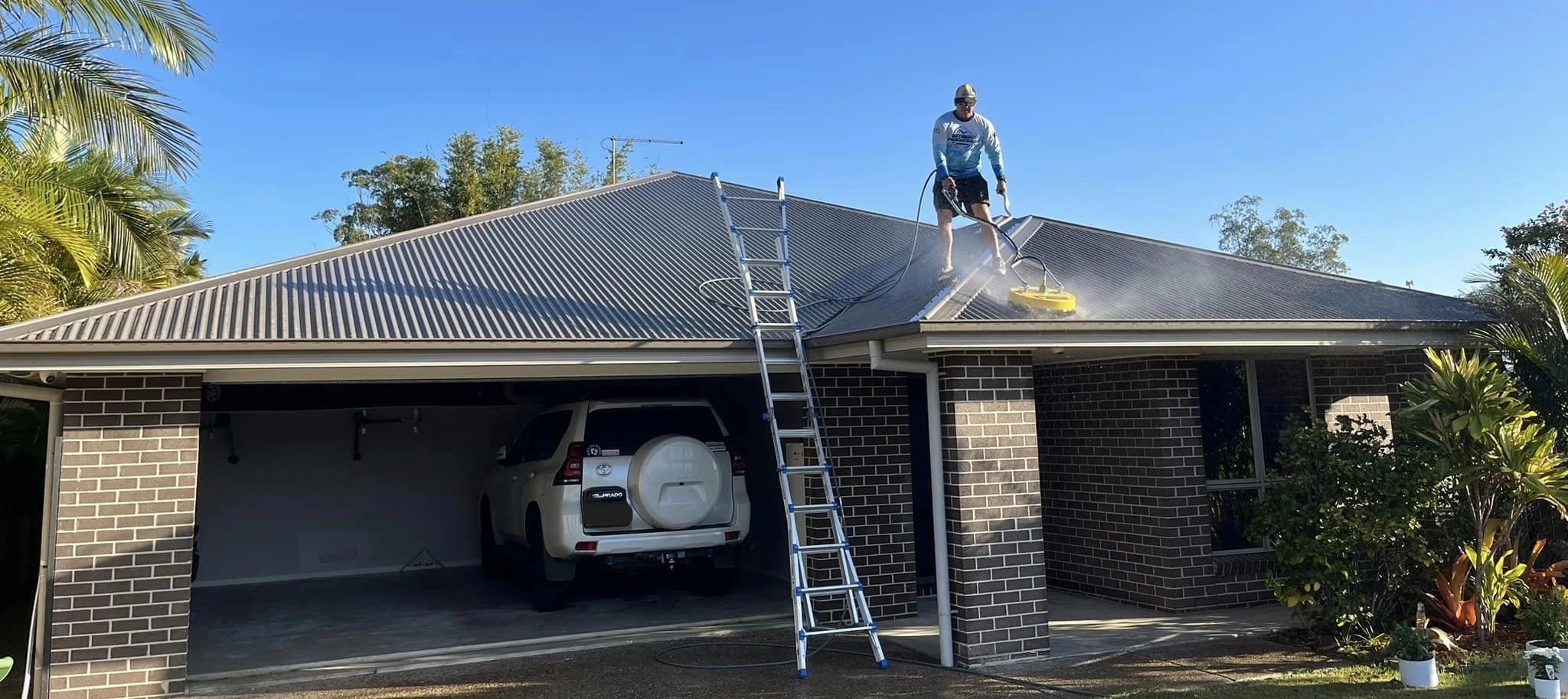 External Powerwash Solutions - Pressure Washing Brisbane, House Washing ...
