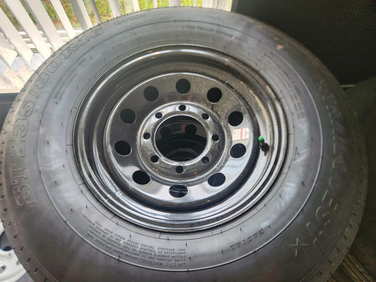 8 Lug Spare Tire and Rim