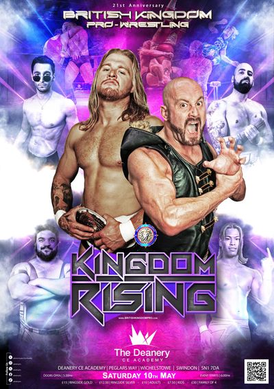 Brit King Pro - Swindon Wrestling, Wrestling in Swindon, Swindon Events