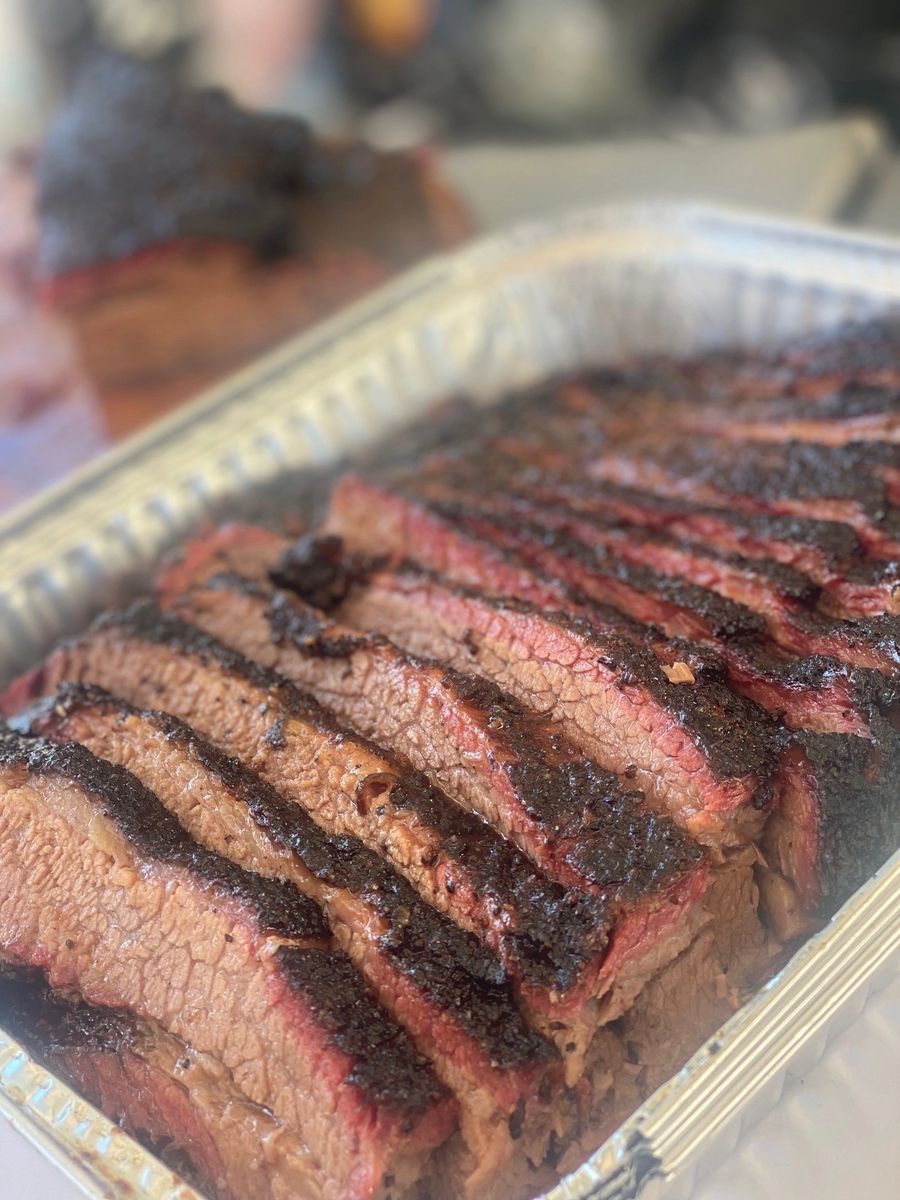 1kg Sliced Smoked Black Angus Beef Brisket (HOT)