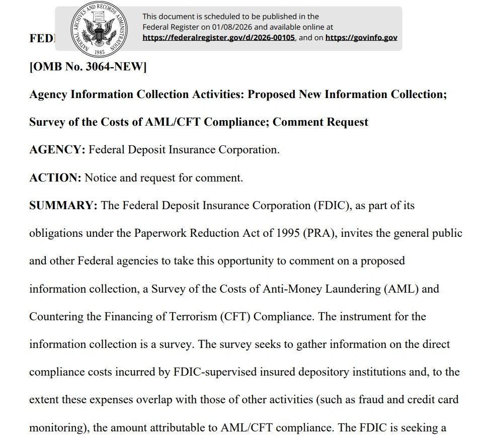 FDIC - Ignoring Private Sector Reality, Twenty Percent at a Time