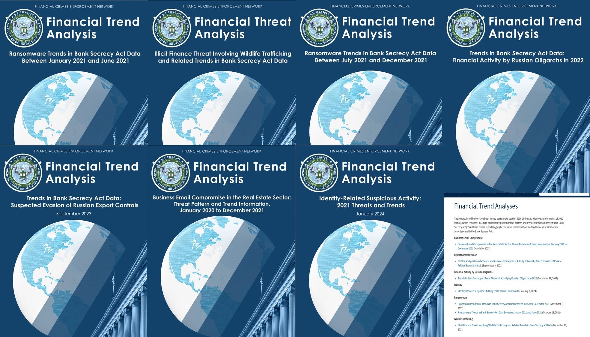 FinCEN's Financial Trend Analyses - Two Recommendations