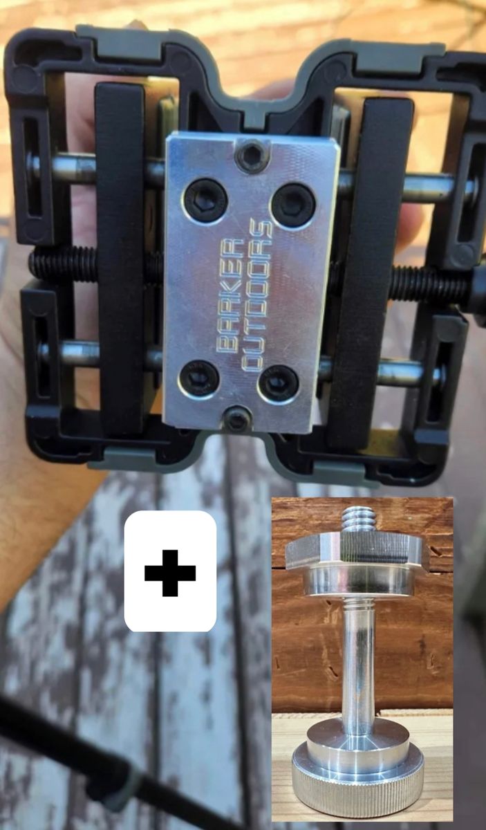 BOG POD ADAPTER WITH BOG SADDLE TO ARCA PLATE (no ballhead)