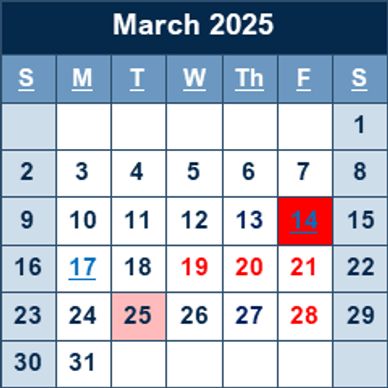 Calendar | Carolina Christian Academy