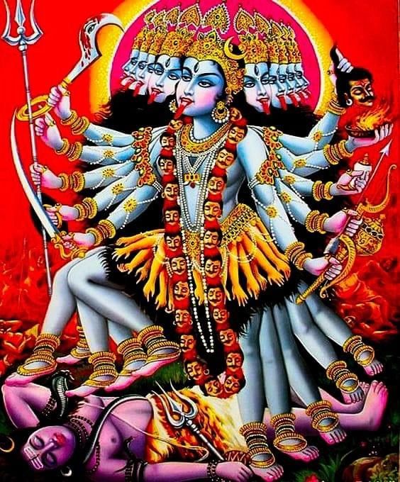 Eight Forms Of Goddess Kali