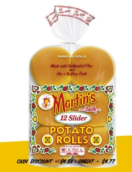 Martin's Potato Slider Rolls