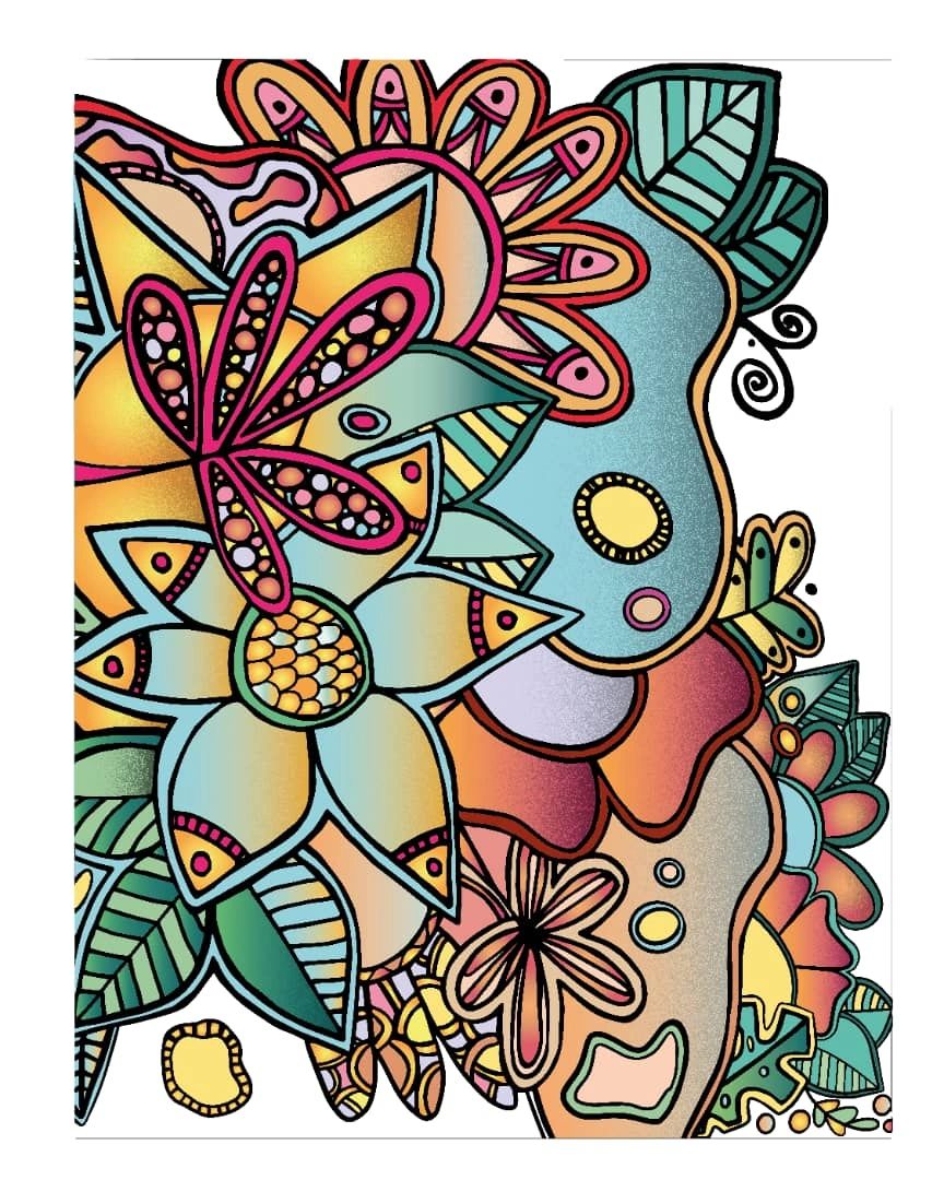Mindful Coloring Books | Original Designs for Creative Art | HandMade ...