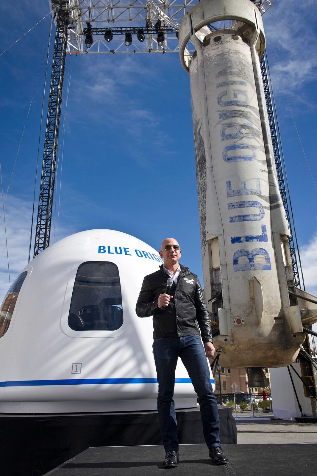 JEFF BEZOS IS FLYING TO SPACE!