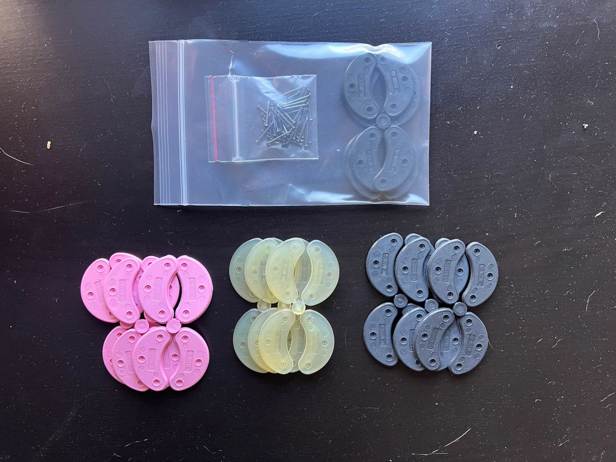 6 Pair Shoe Heel Taps with Nails for $6.87