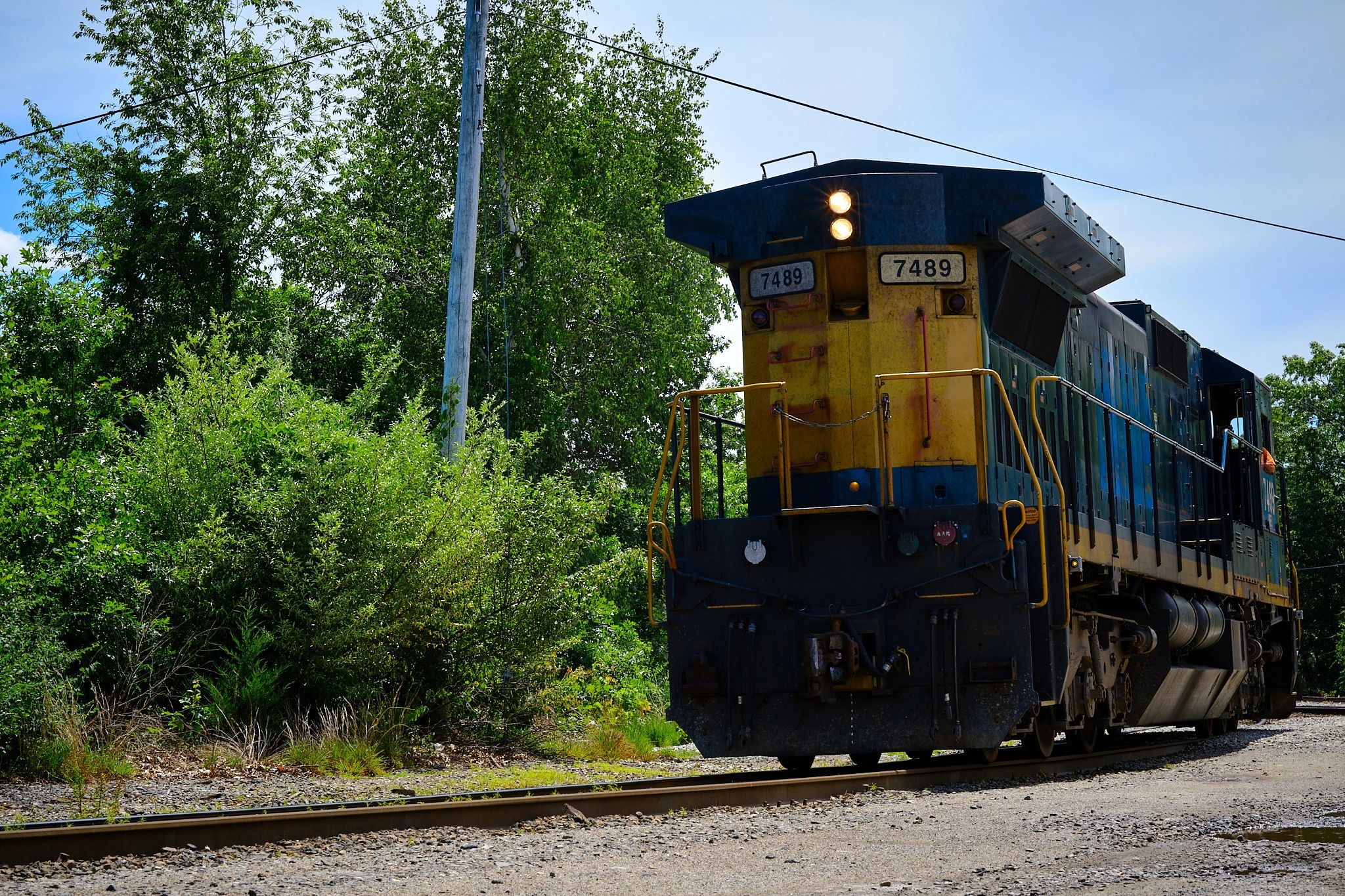 Summer Trains in Ayer