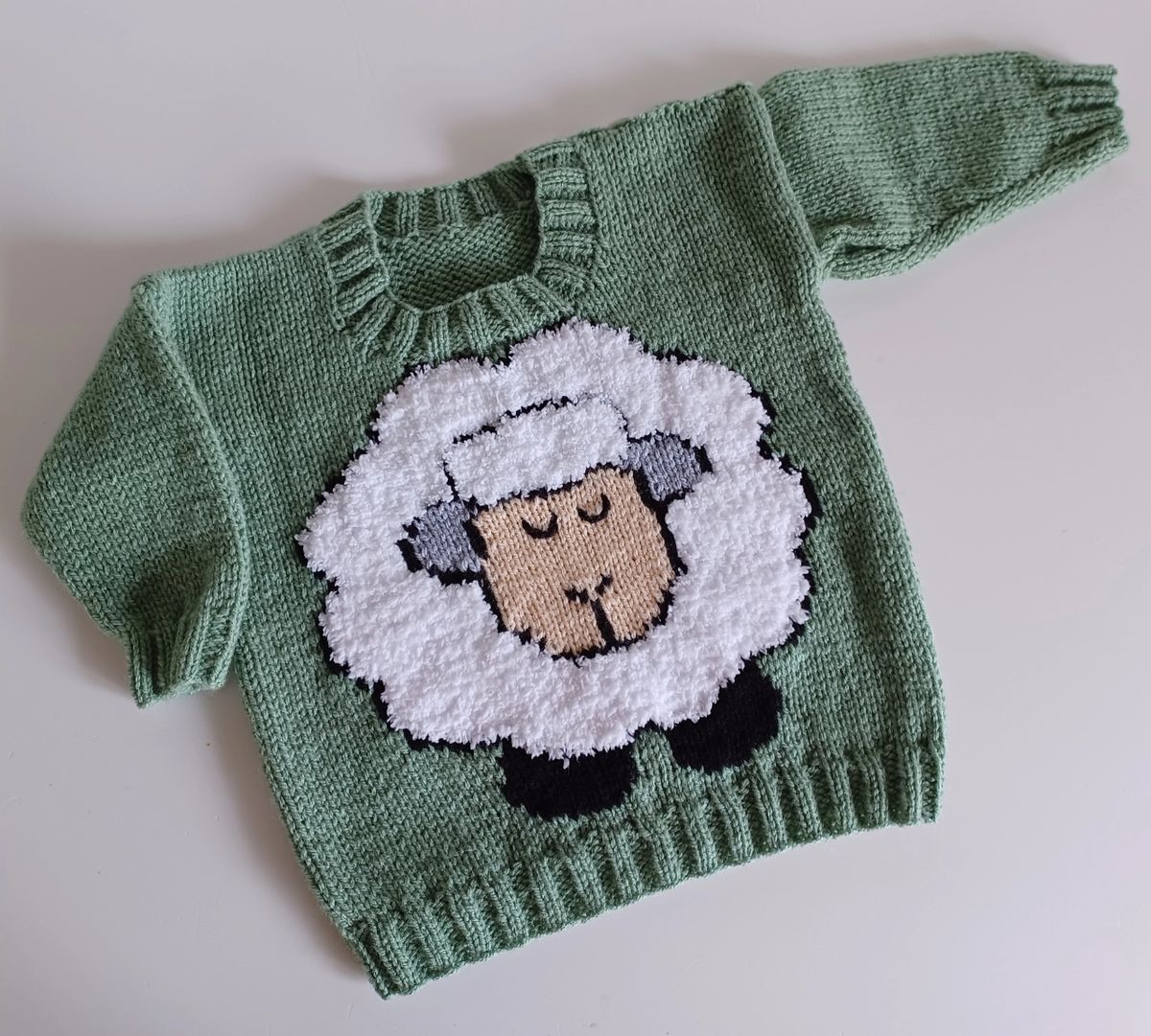 Fluffy Sheep Sweater