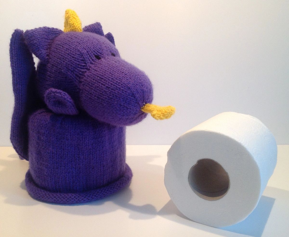 Dragon Toilet Roll Cover