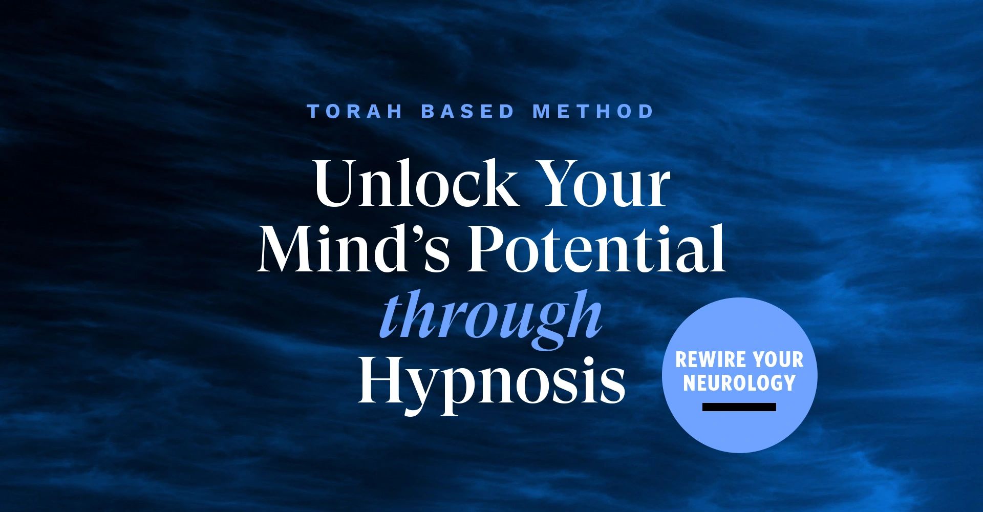 Jewish NLP: Transformative Hypnotherapy for Healing