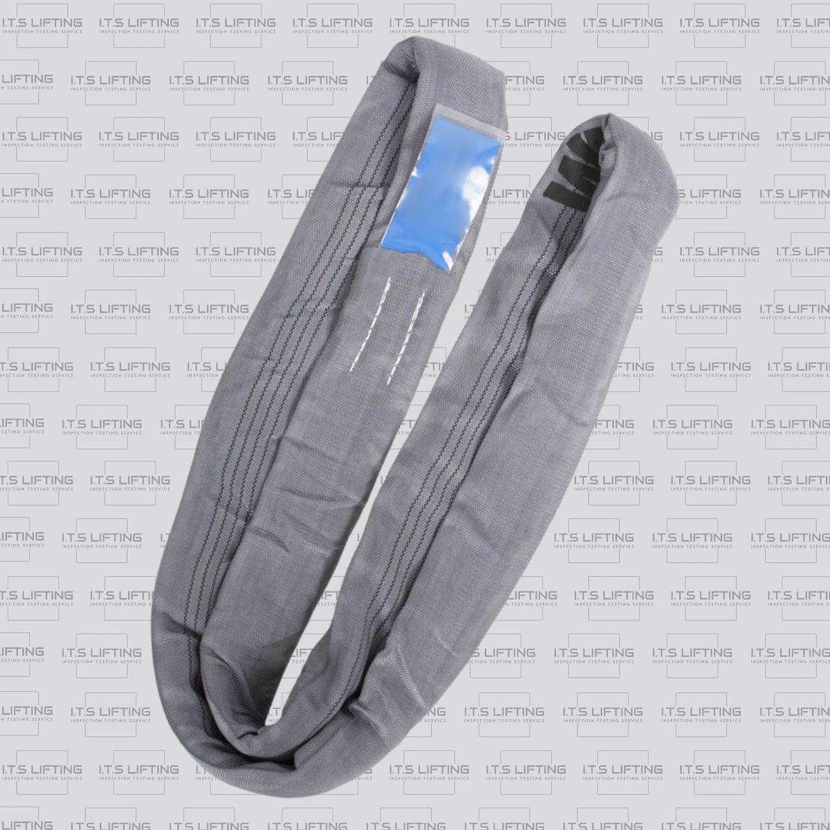 4 Tonne Grey Polyester Round Slings