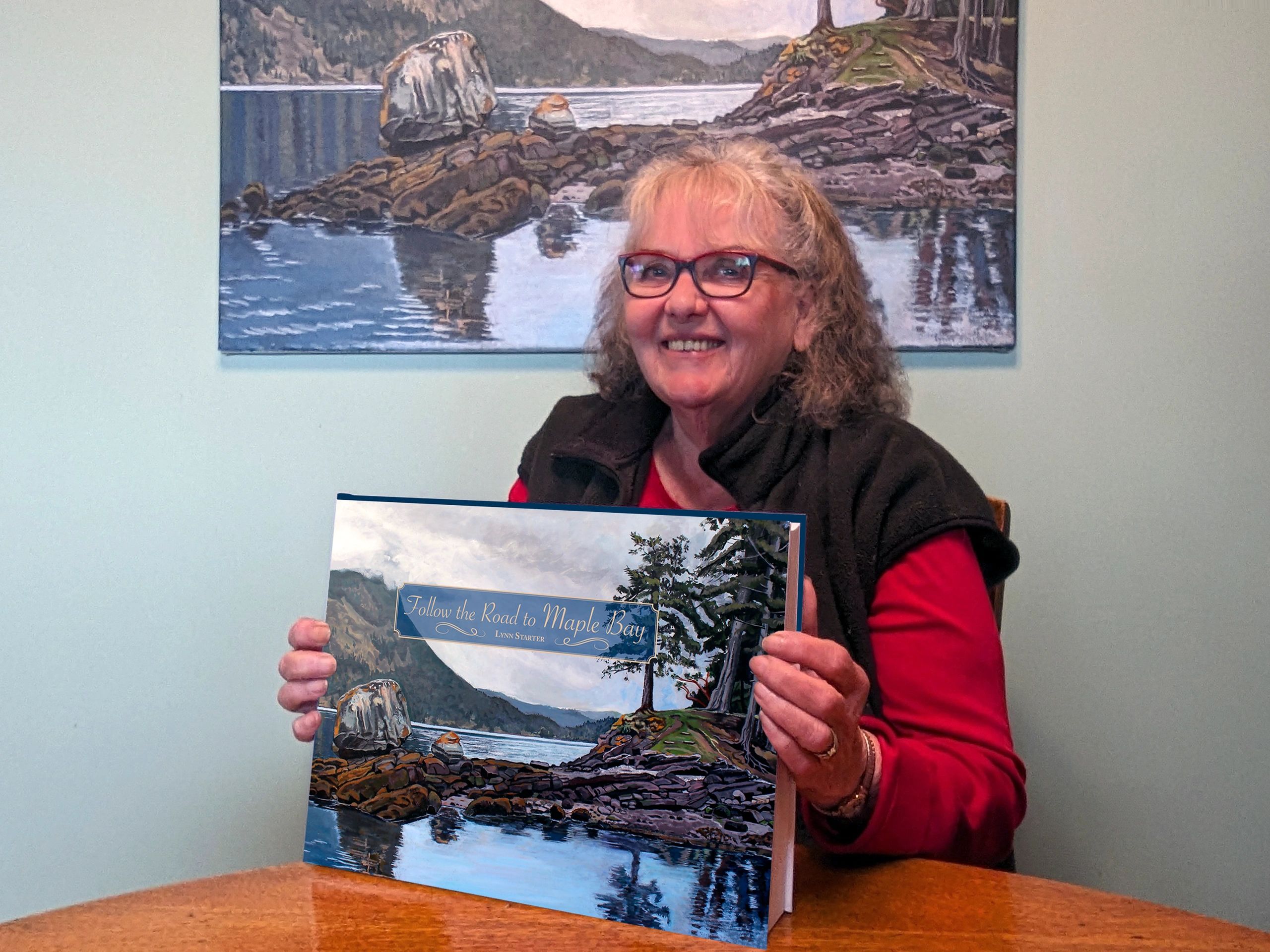 Finally! Follow the Road to Maple Bay is in print!