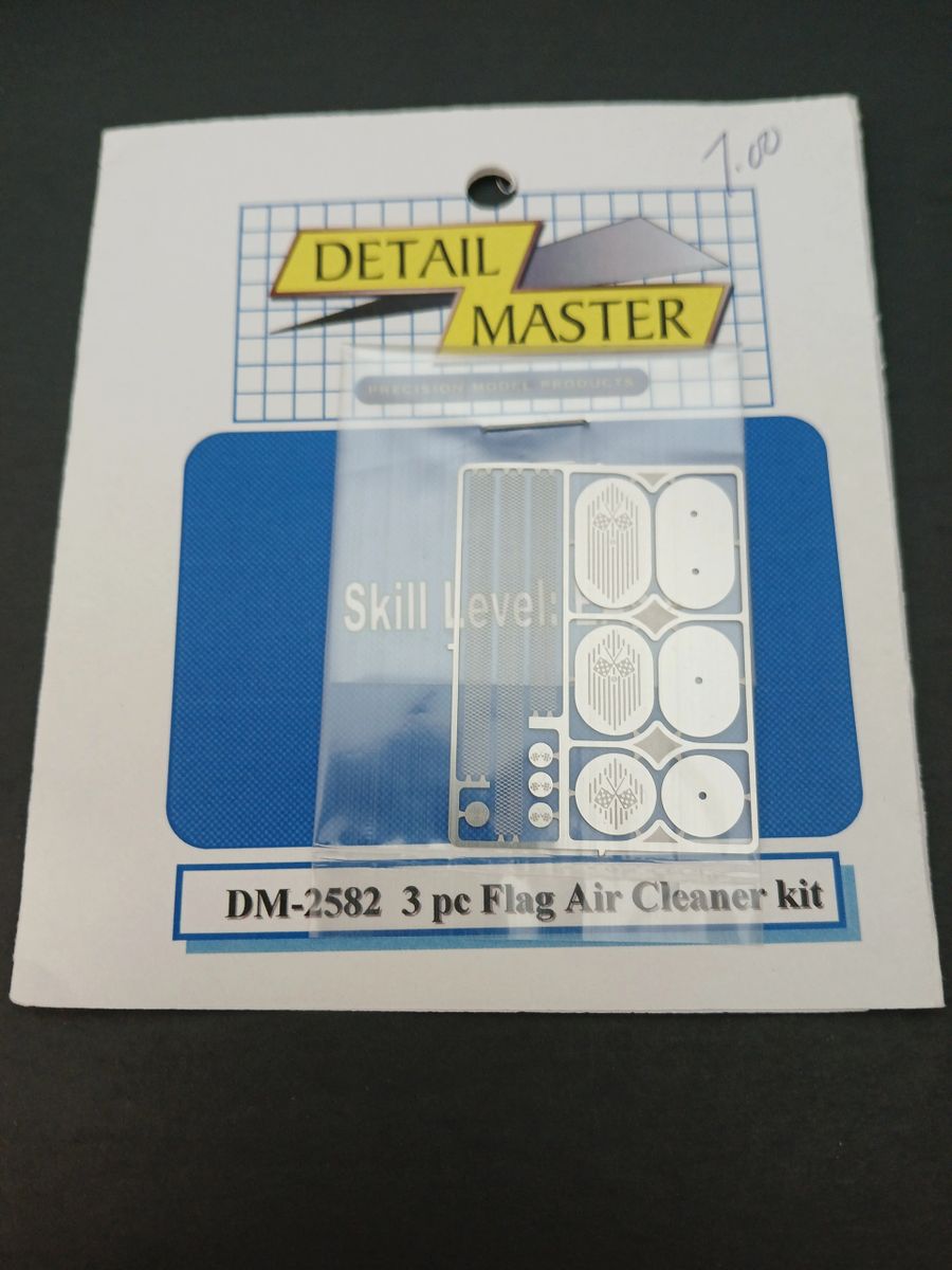 3pc. Photo Etch Flag Air Cleaner Kit