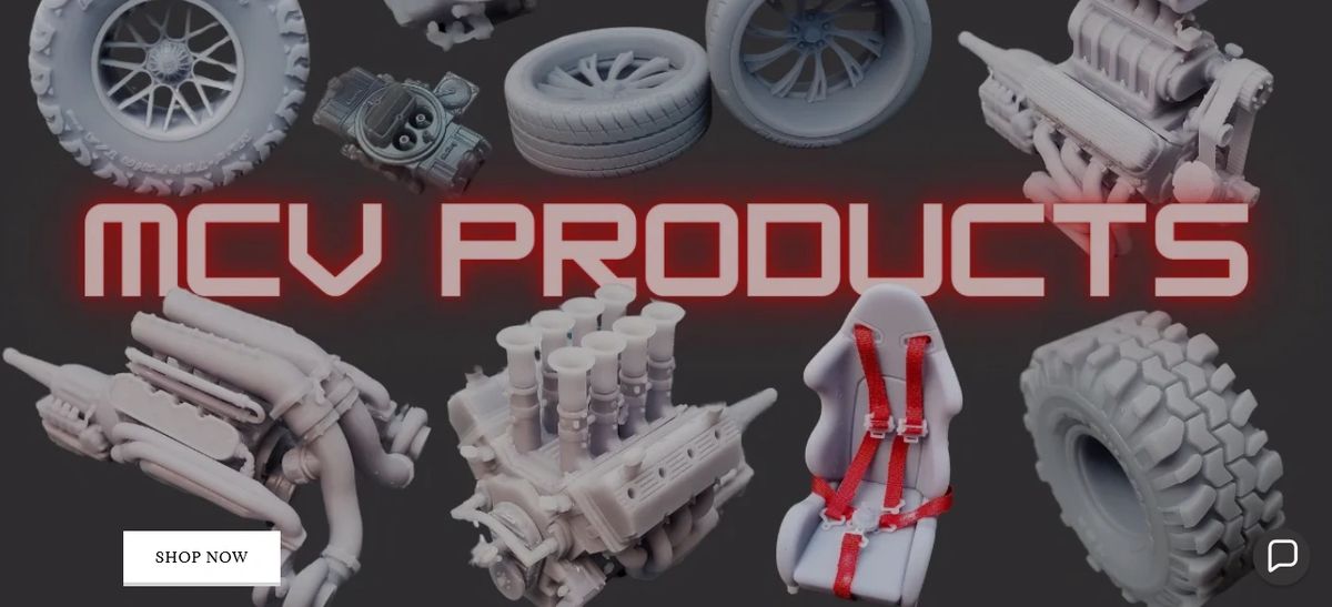 MVC Products 3D Printed Items