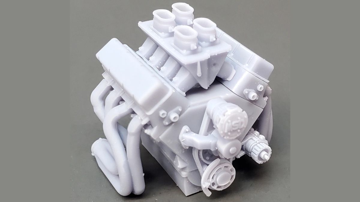 Pat Musi Fuel Injected Big Block Chevy Drag Engine 1/25 - 1/24