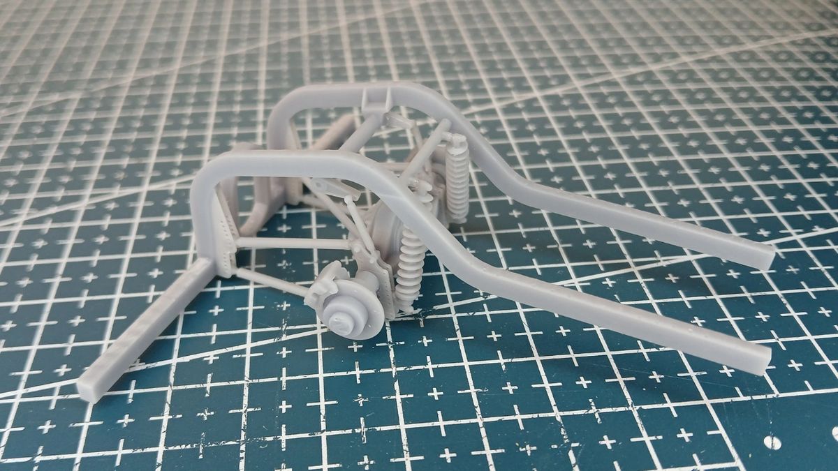 Rear Chassis kit for Pro Street / Drag 1/25 scale