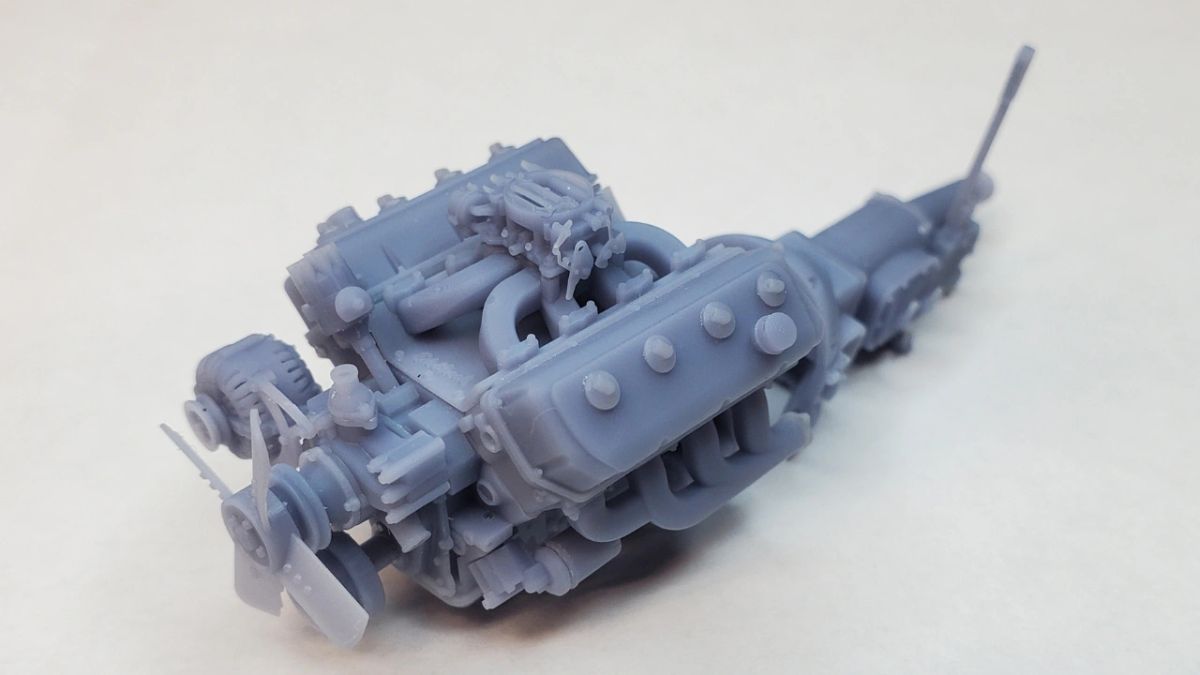 426 HEMI with CARTER 9636 AFB Carb / A883 4 Speed Transmission 1/25 - 1/24