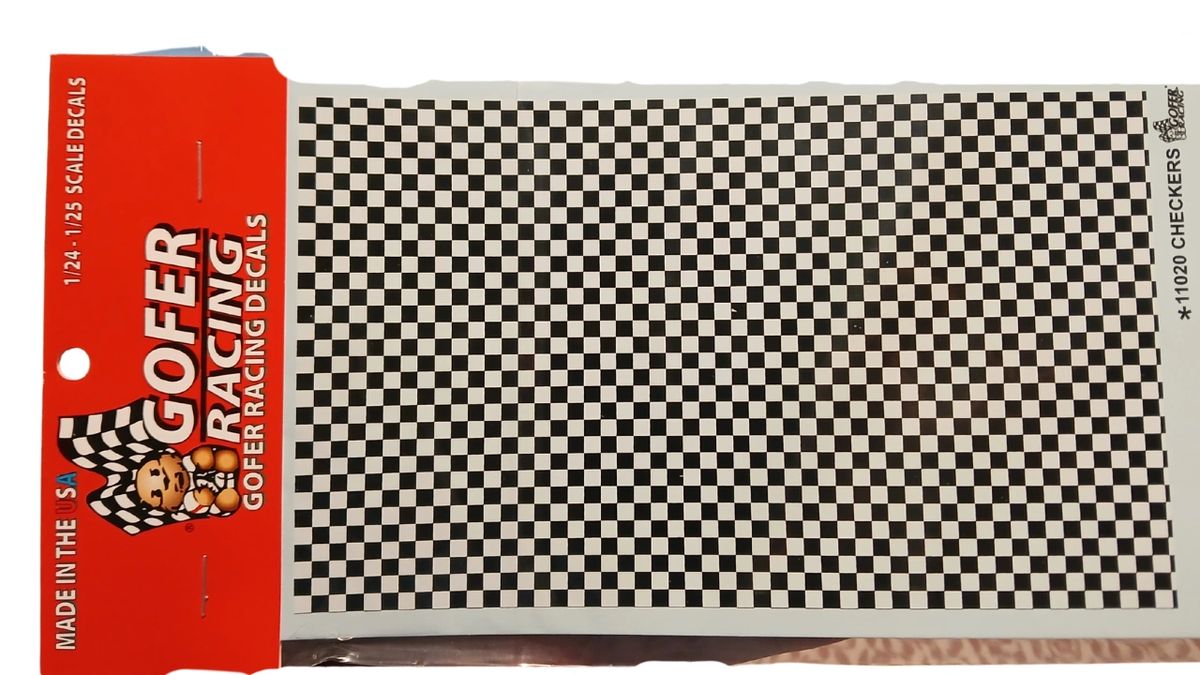 Checkers Decal Sheet