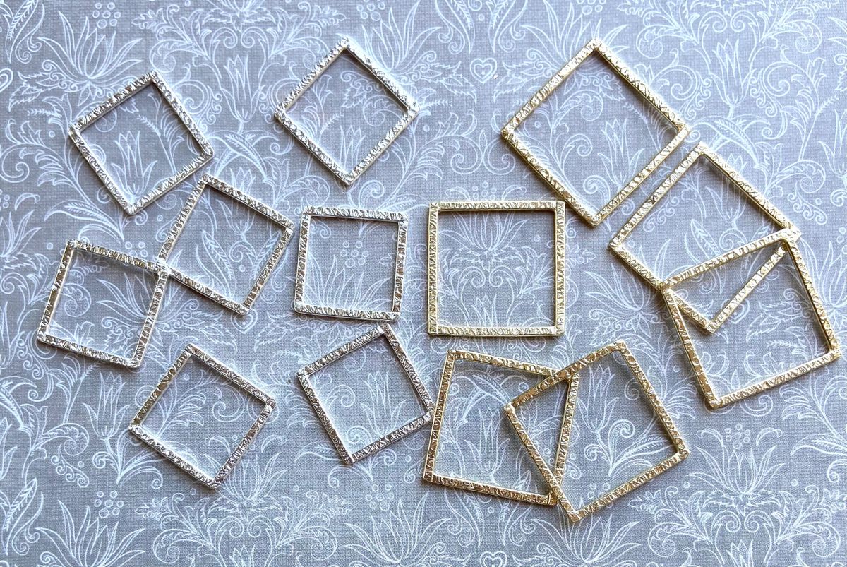 Satin Diamonds & Triangles!