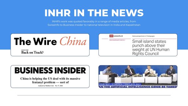 INHR: Levelling the International Playing Field for You - Human Rights ...