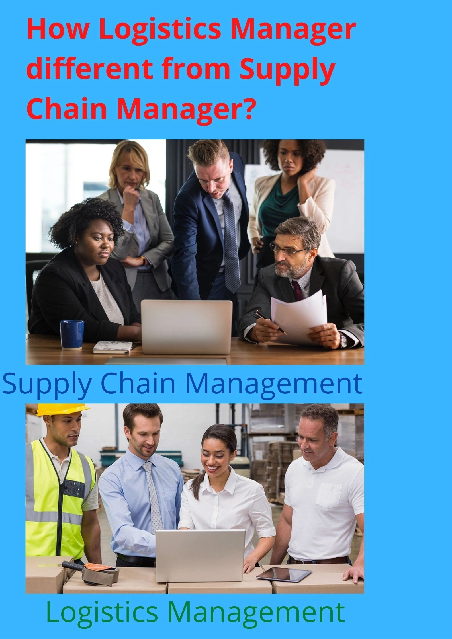 Supply Chain Management and Logistics Management.