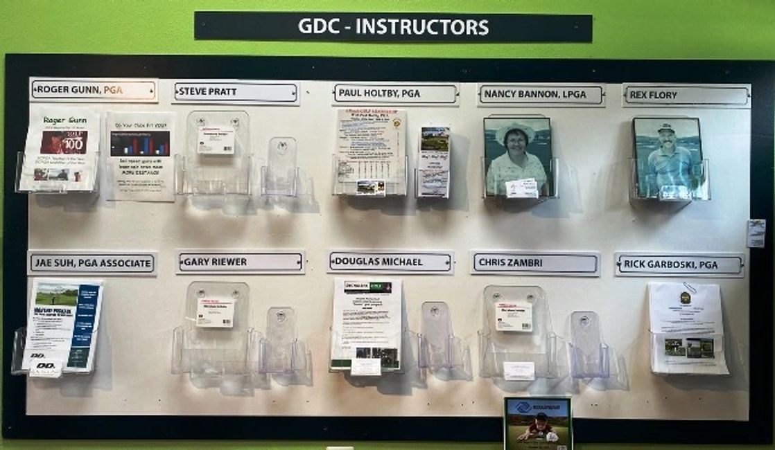 GDC Instructors | Golf Development Complex, LLC