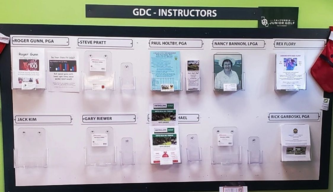 GDC Instructors | Golf Development Complex, LLC