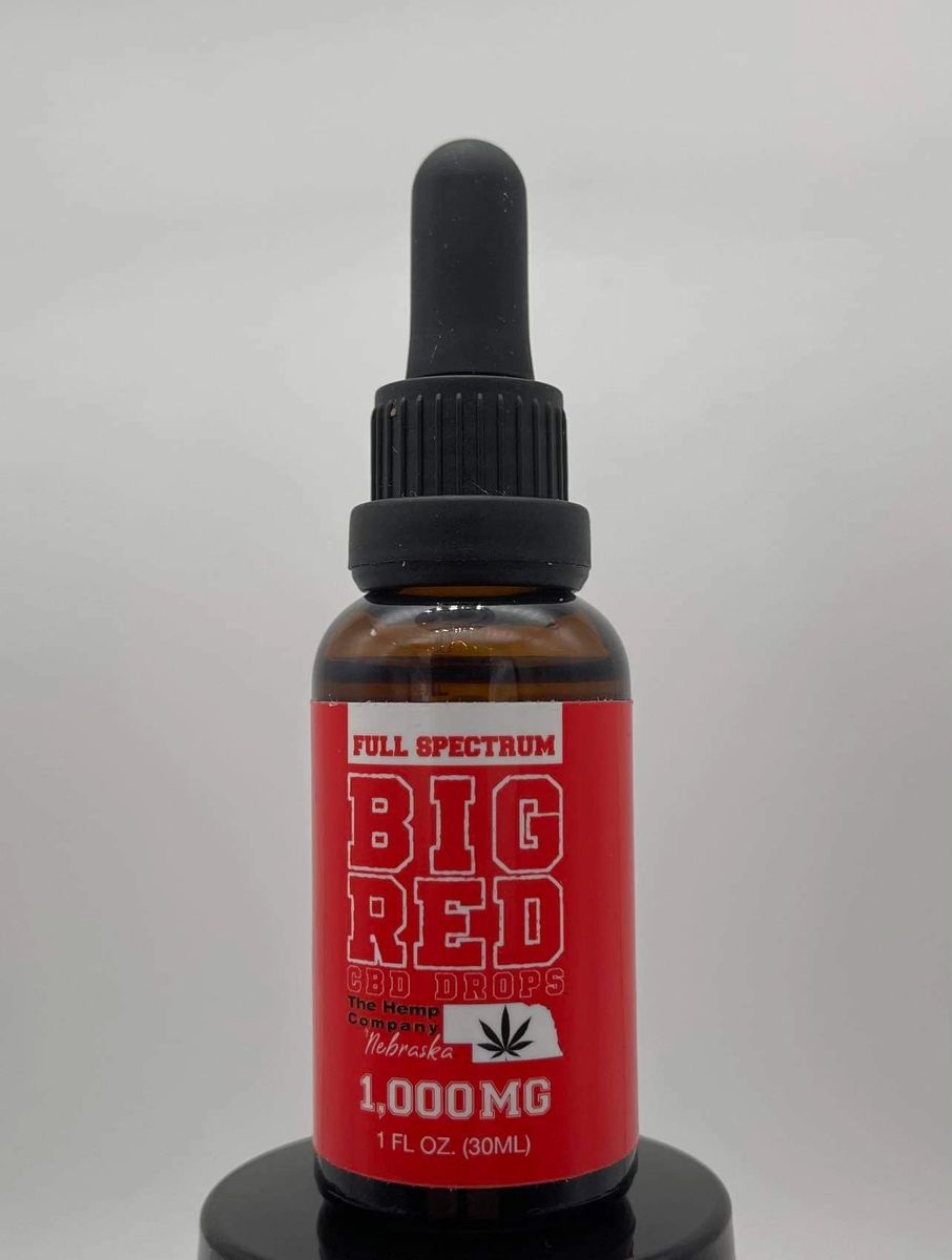 Big Red CBD Drops - 1,000 mg Tincture