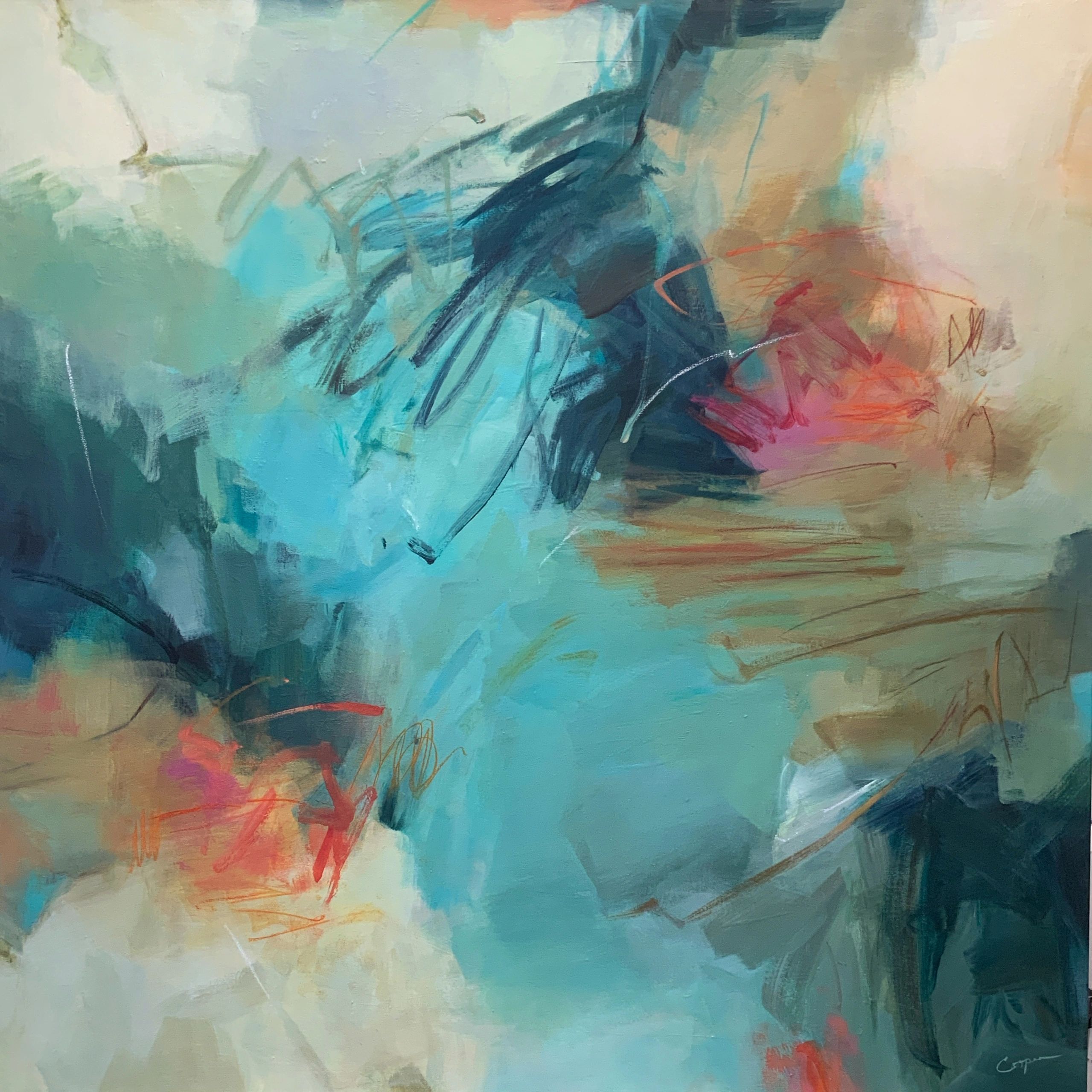 Original Abstract Paintings - Abstract Painting Classes