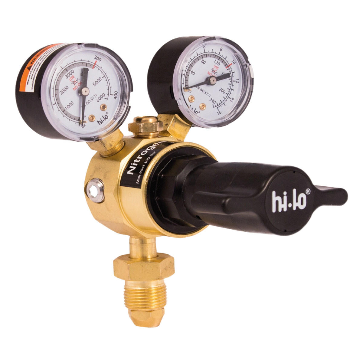 Single Stage Elite 2 gauge Nitrogen 10 bar regulator